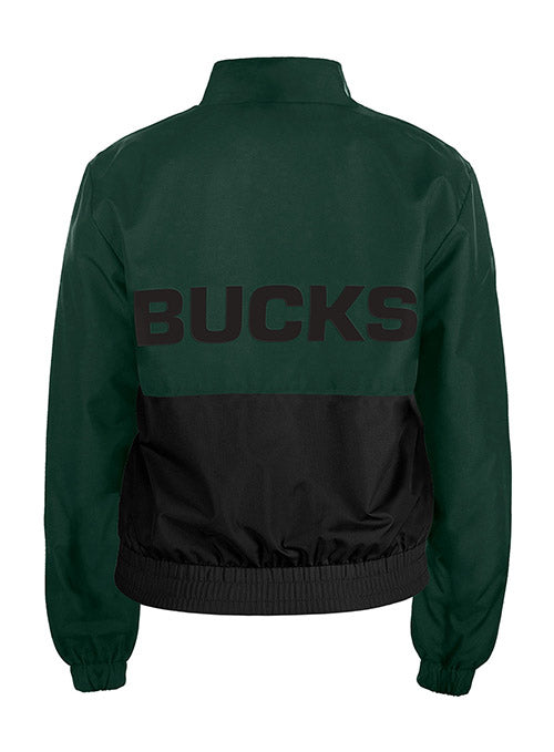Women's New Era Throwback Milwaukee Bucks Jacket | Bucks Pro Shop
