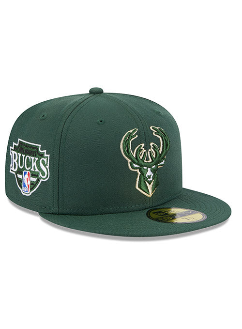 New Era 59Fifty Patch Milwaukee Bucks Fitted Hat | Bucks Pro Shop