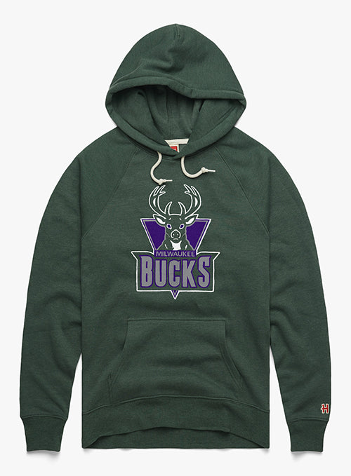 Homage Hand Drawn HWC '93 Milwaukee Bucks Hooded Sweatshirt | Bucks Pro ...