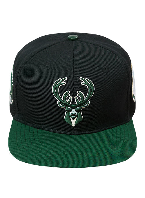 Pro Standard Retro Classic Milwaukee Bucks Snapback Hat | Bucks Pro Shop