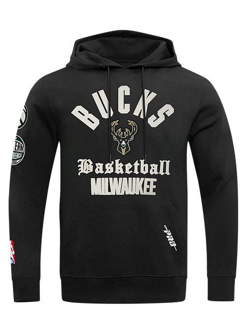 Pro Standard Modern Original Black Milwaukee Bucks Hooded Sweatshirt ...