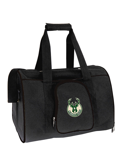 Mojo Global Black Milwaukee Bucks Pet Carrier Bag | Bucks Pro Shop
