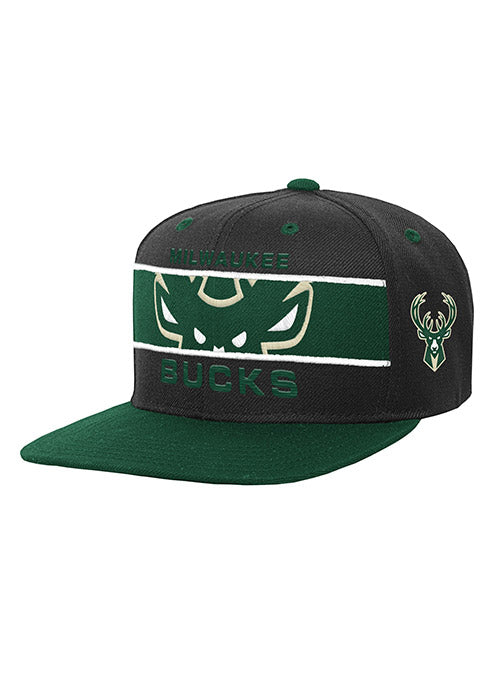 Toddler Outerstuff Logo Bar Milwaukee Bucks Snapback Hat | Bucks Pro Shop